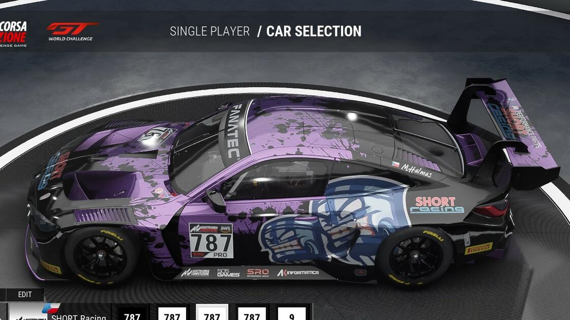 Short Racing Piston Awesome Simracing